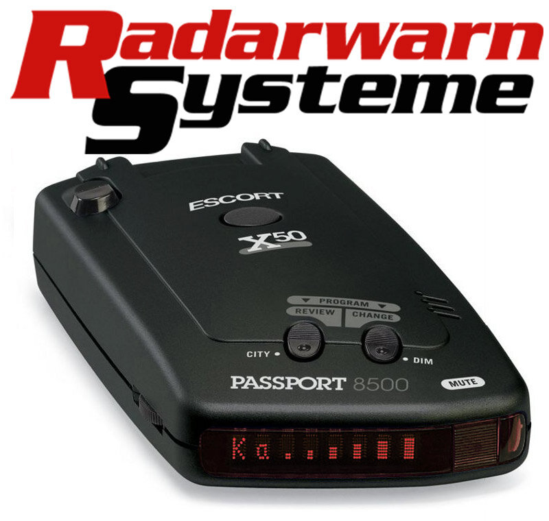 Escort Passport 8500 X50 International - Black Radar Detector, 399,00
